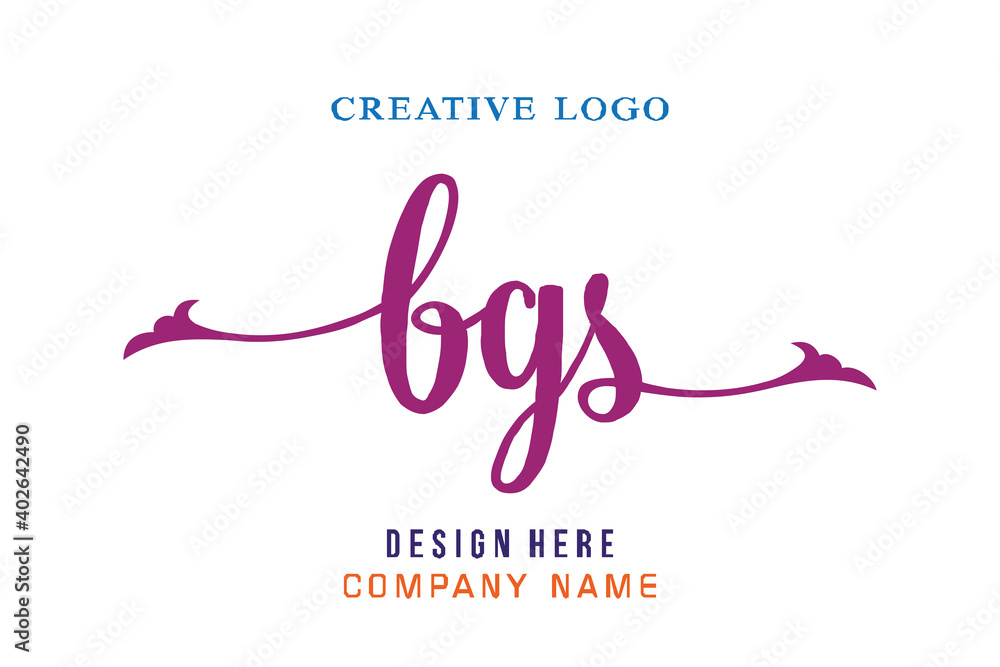 BGS lettering logo is simple, easy to understand and authoritative ...