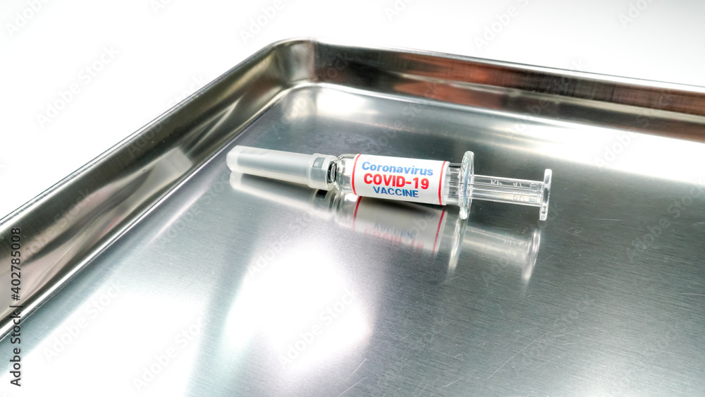 Prefilled vaccine syringe for prevention,immunization from corona virus ...