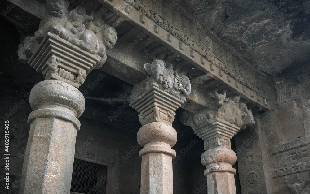 The Nasik caves or Pandavleni caves known as the Pandu caves, also ...