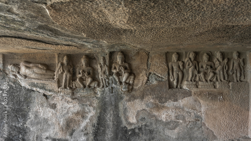 The Nasik caves or Pandavleni caves known as the Pandu caves, also ...