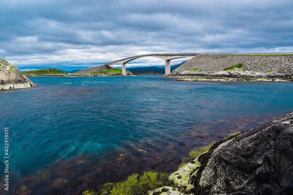 Storseisundet Bridge (Storseisundbrua) is the most famous and longest ...