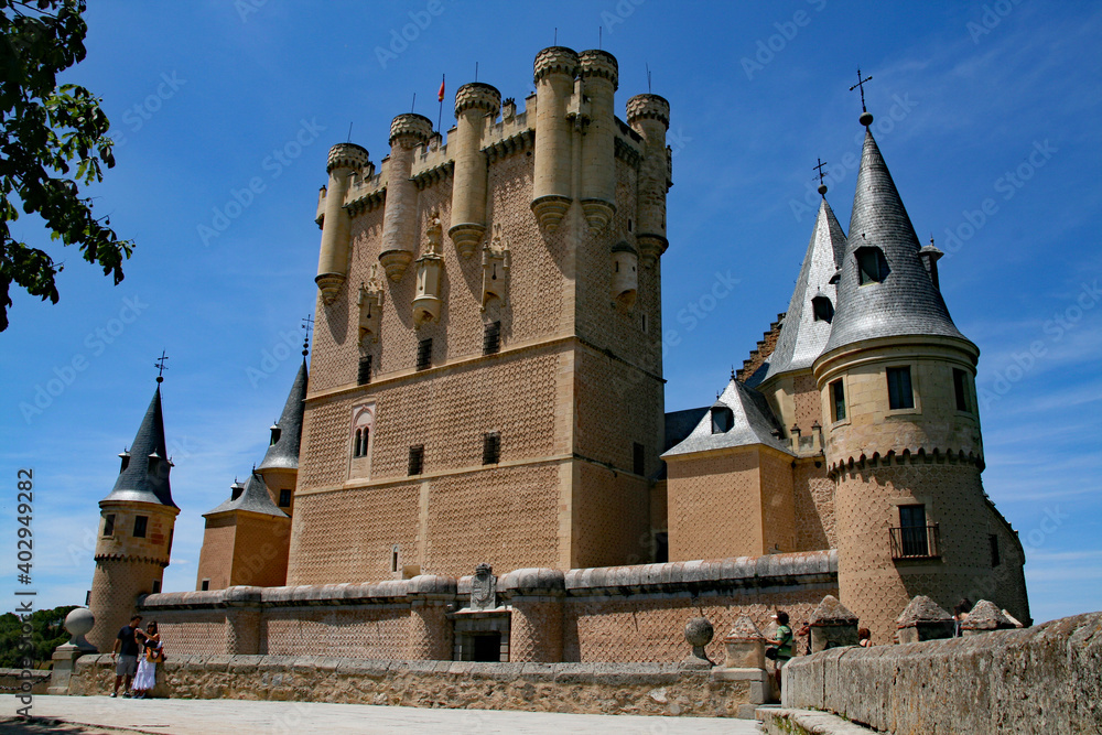 Alcázar of Segovia Tower of John II of Castile castle-palaces in ...