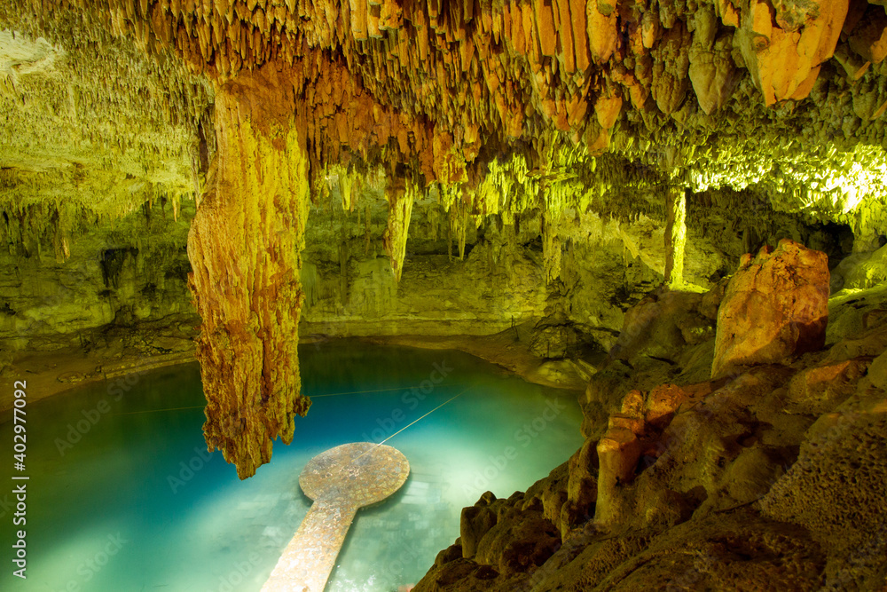 cenote Yucatán peninsula in southeastern mexico Mayan landscapes and ...