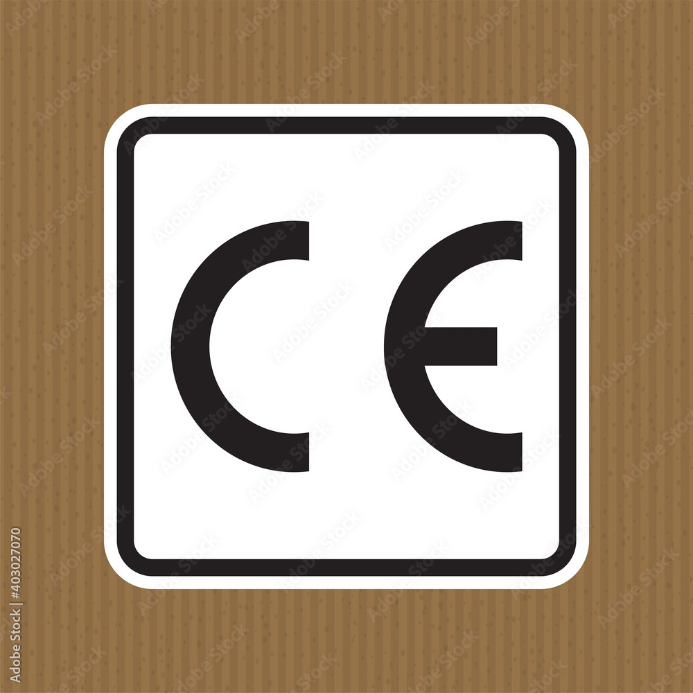 CE Mark Symbol Sign, Vector Illustration, Isolate On White Background ...