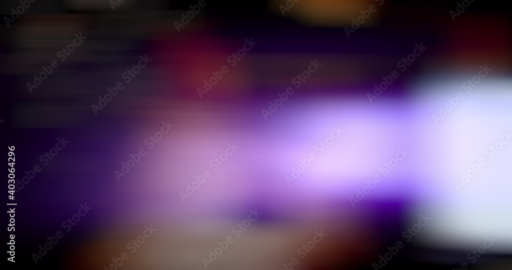 Soft lens flare effect with an orange hue glowing from the right in the ...