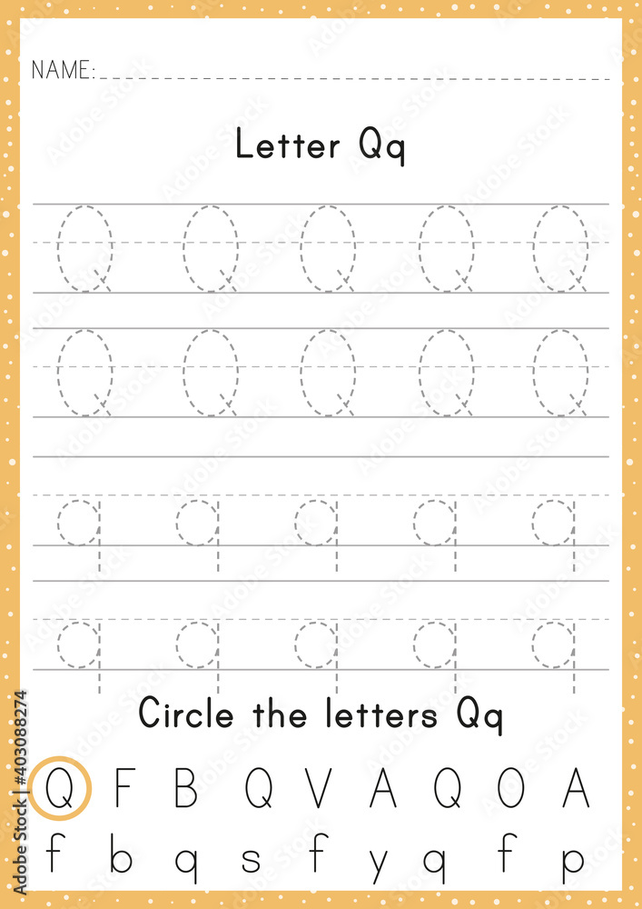 Alphabet Tracing Worksheet. Alphabet activity for pre schoolers and ...