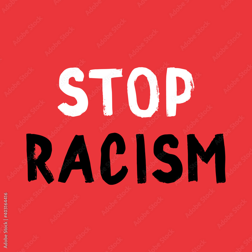 Stop racism poster. Social media content banner black lives matter ...