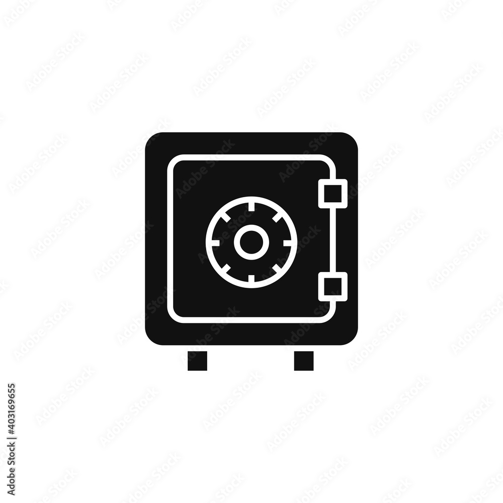 Bank safe icon for your website, logo, app, UI, product print. Bank ...