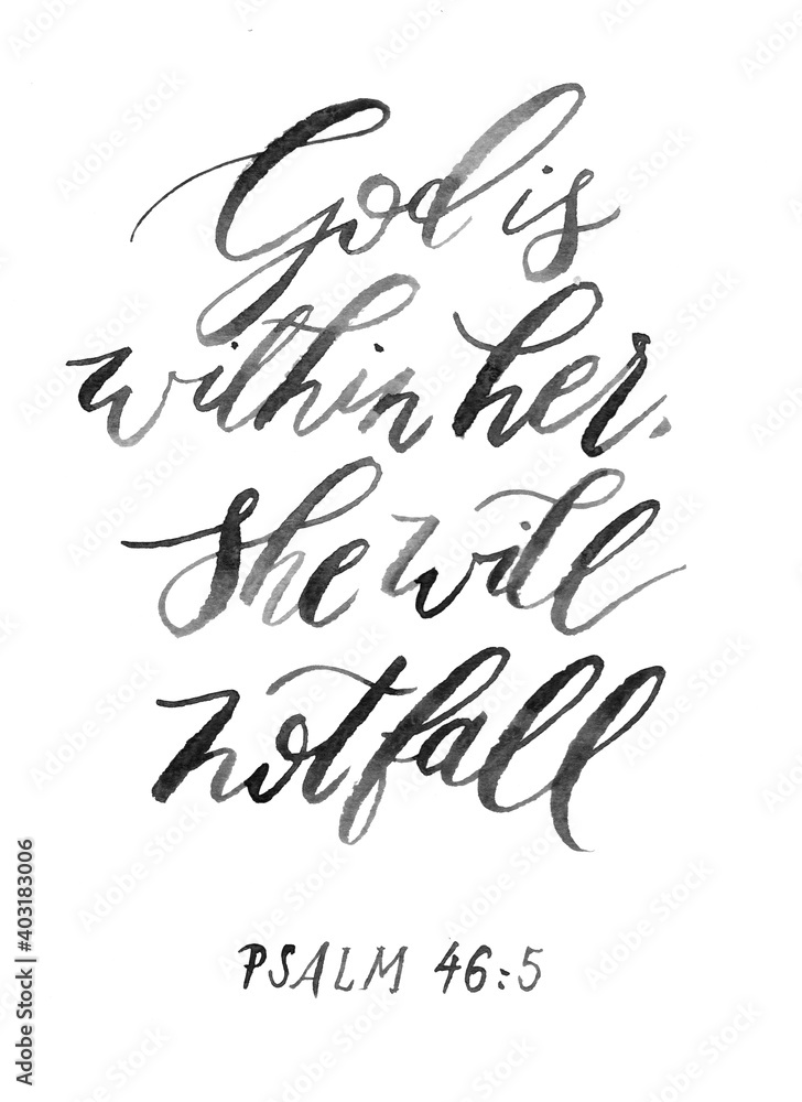 Inspirational and motivational Bible scriptures done in hand lettering ...