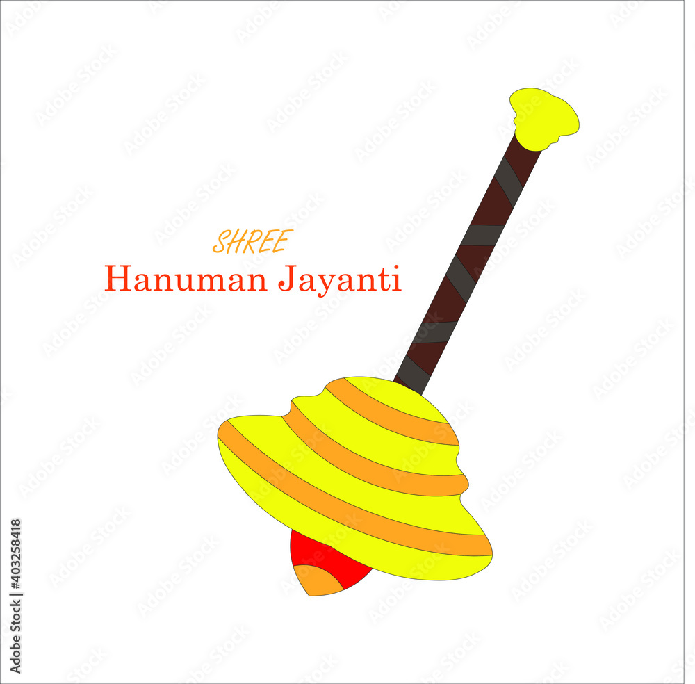 Hanuman Gada Vector