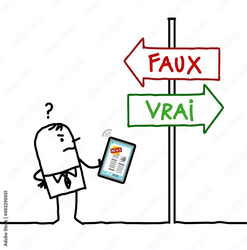 Vraies ou Fausses Informations sur Internet ? - Personnage Masculin ... Vraies ou Fausses Informations sur Internet ? - Personnage Masculin ...