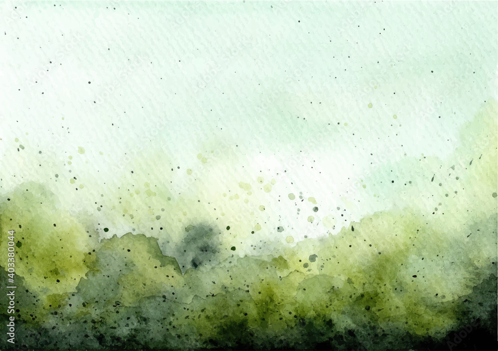 green abstract watercolor texture background Stock Vector | Adobe Stock
