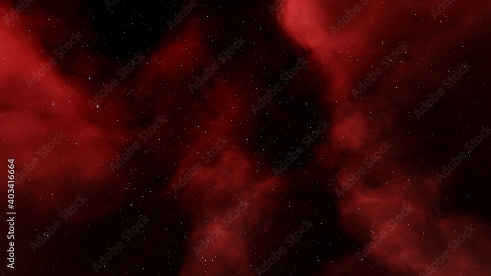 red-violet nebula in outer space, horsehead nebula, unusual colorful ...