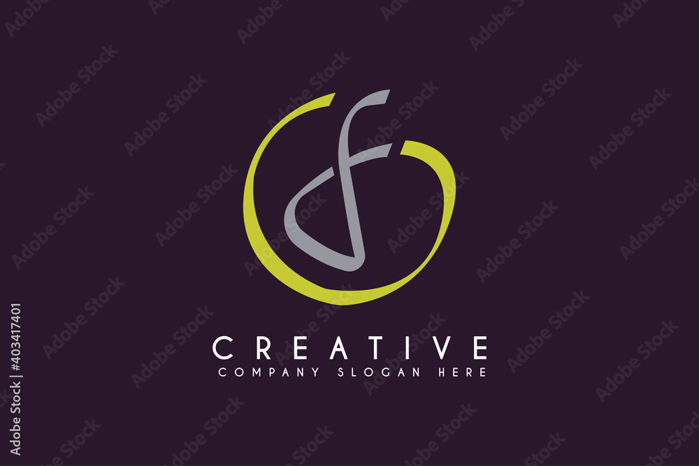 Initial letter FG logo design vector illustration. Letter FG business ...
