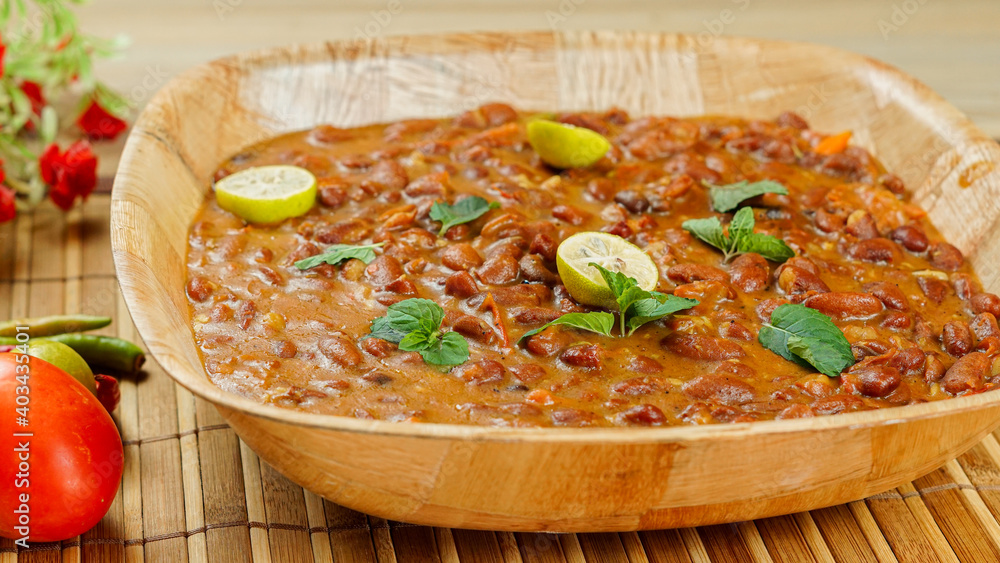 Desi pakistani and indian Famous delicious lobia black eyed beans Stock ...