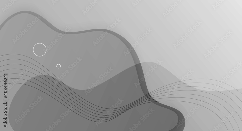 Gray gradient background design. Abstract geometric background with ...