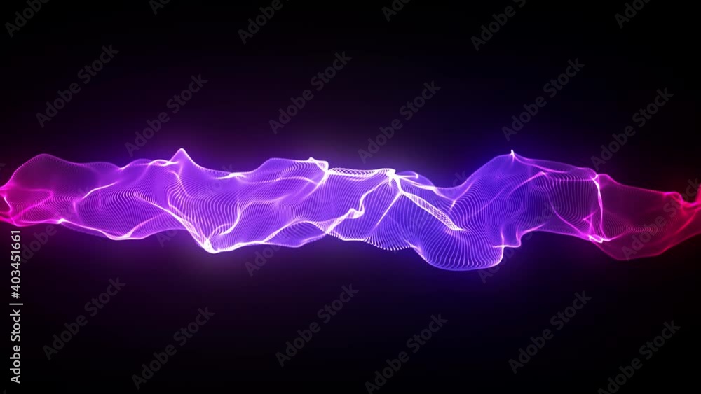 Abstract Beautiful Patterns Waving Background Loop/ 4k animation of an ...