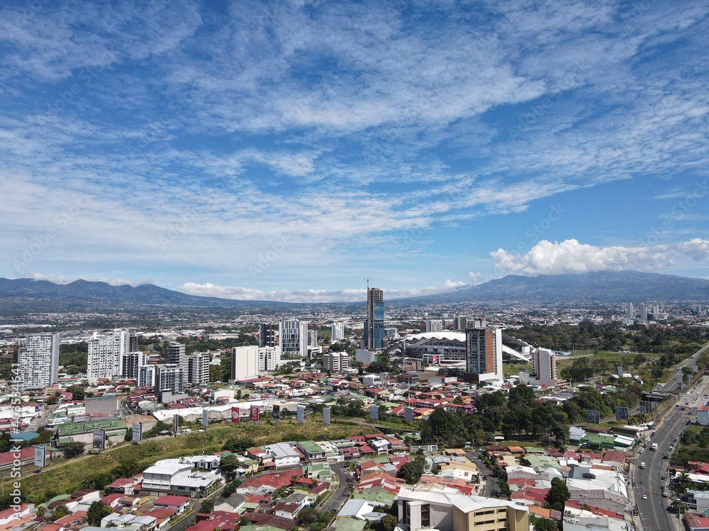 La Sabana Park and Costa Rica National Stadium Stock Photo | Adobe Stock