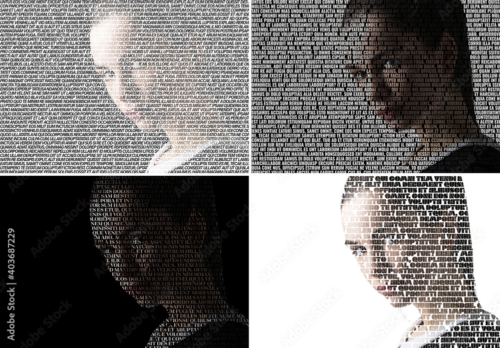 Cut Out Text Masks Bundle Stock Template | Adobe Stock