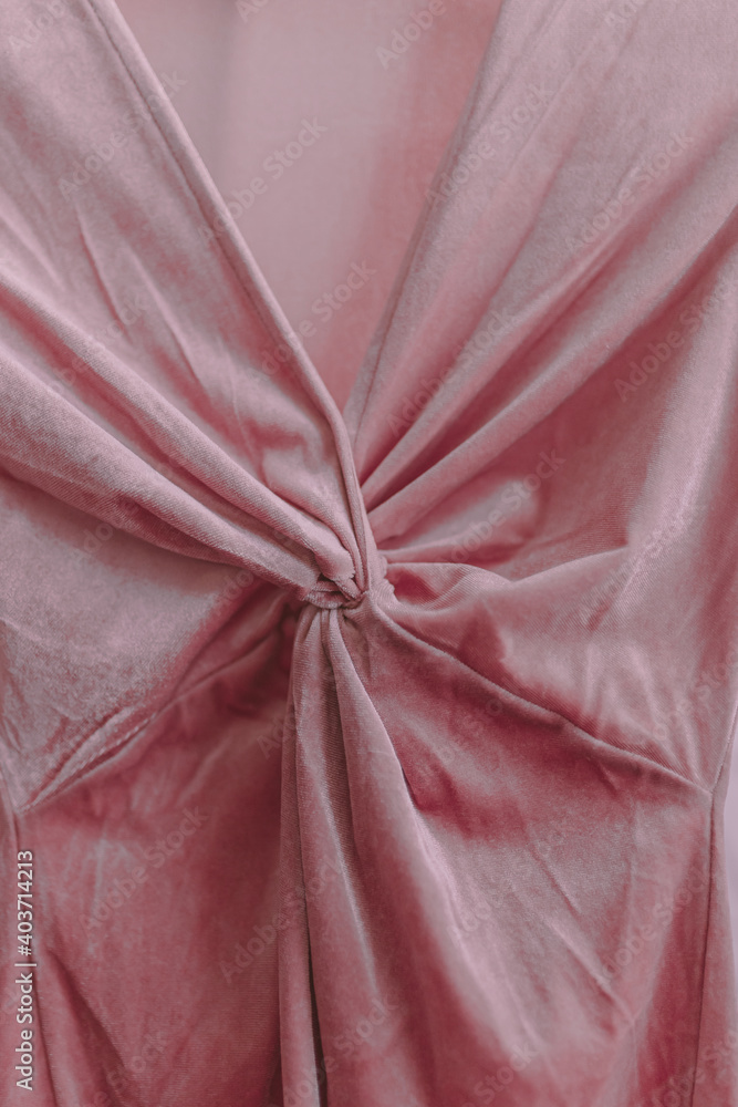 Velvet pastel blush pearl pink fabric. Soft cocktail dress. Pastel ...