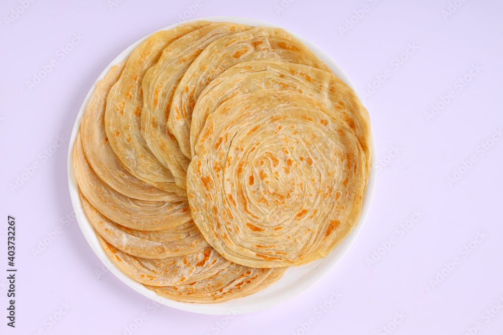 Porotta/Paratha/Parotta Stock Photo | Adobe Stock