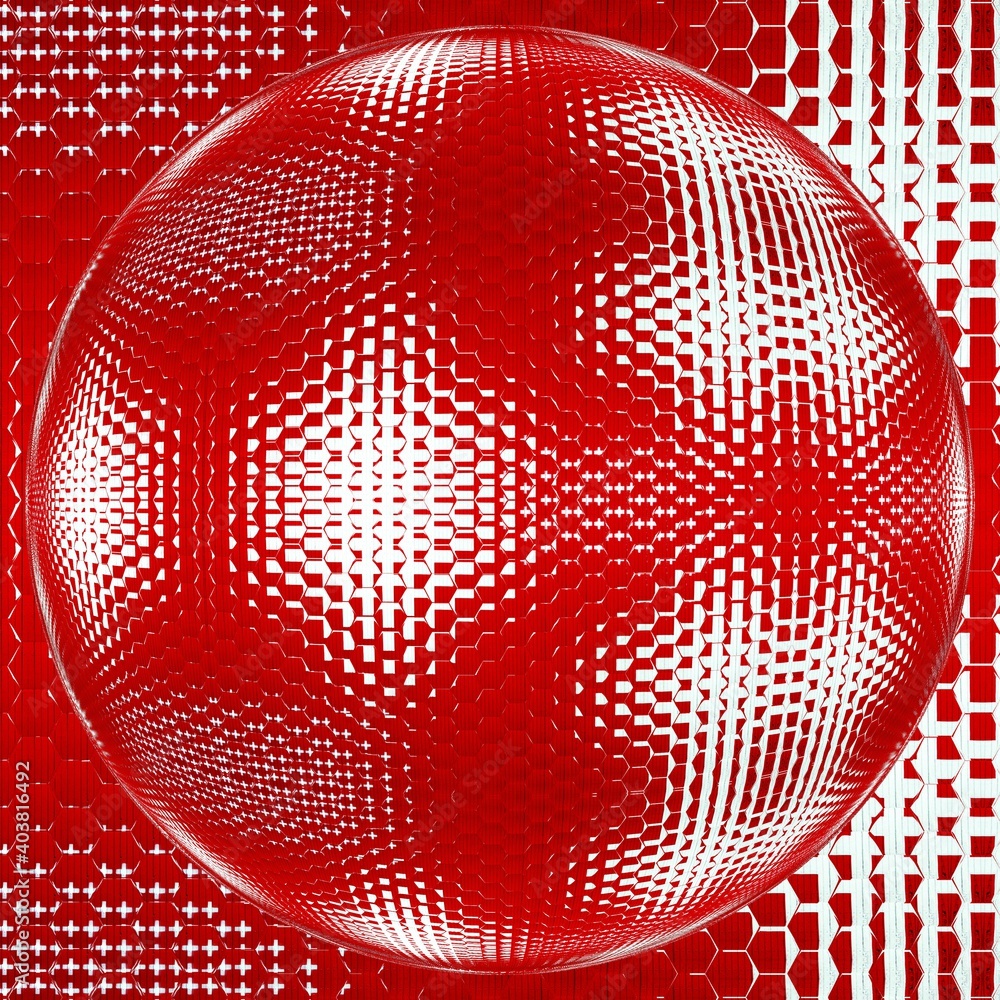 geometric shapes patterns and design from bright white plus sign on ...