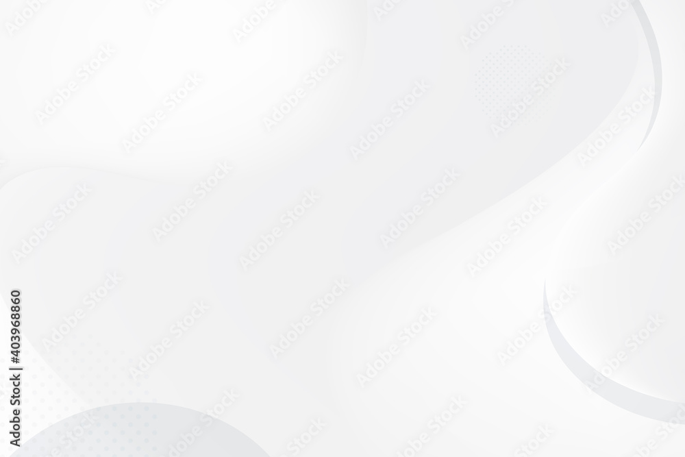 Simple white abstract gradient background with design space Stock ...