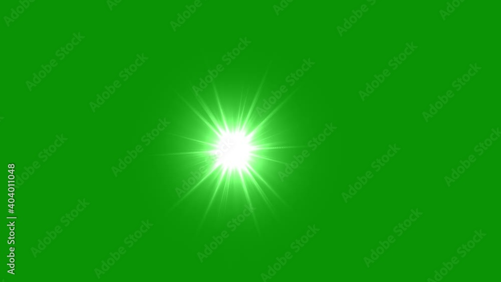 Shining star motion graphics with green screen background Stock Video ...