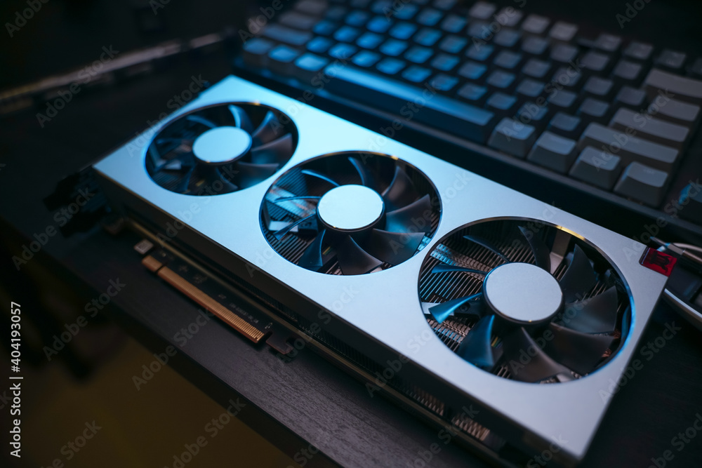 KL, MALAYSIA - January 10TH, 2021 : A Radeon vii by AMD gaming PC ...