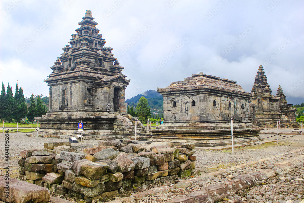 Dieng Temple Complex tourism object, which was founded by the Sanjaya ...