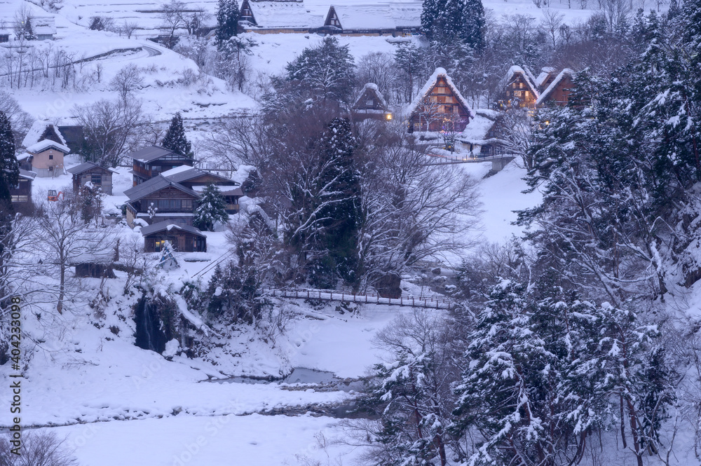The Historic Villages of Shirakawa-go,Japan Stock Photo | Adobe Stock