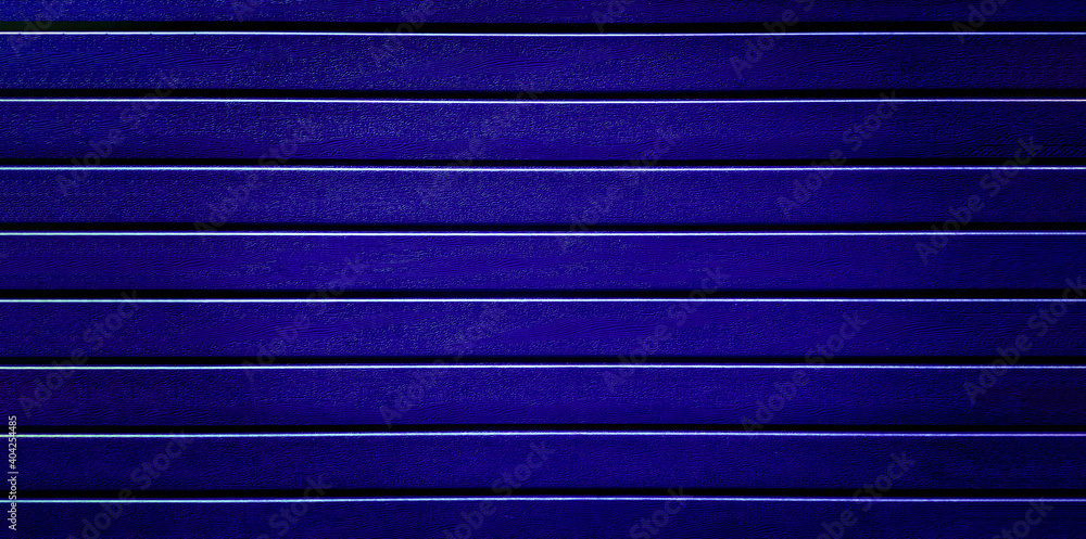 blue plastic fence striped texture background. By type of wood ...