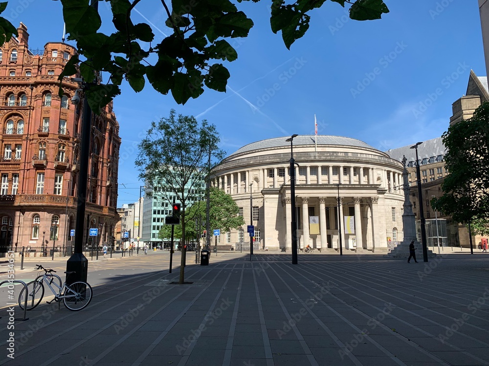 Central library in Manchester City centre. Incredible old dome building ...