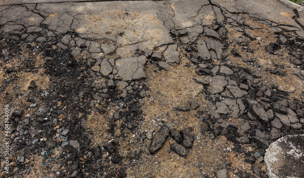 Due to technology of violations in construction of roads, Extreme cold ...