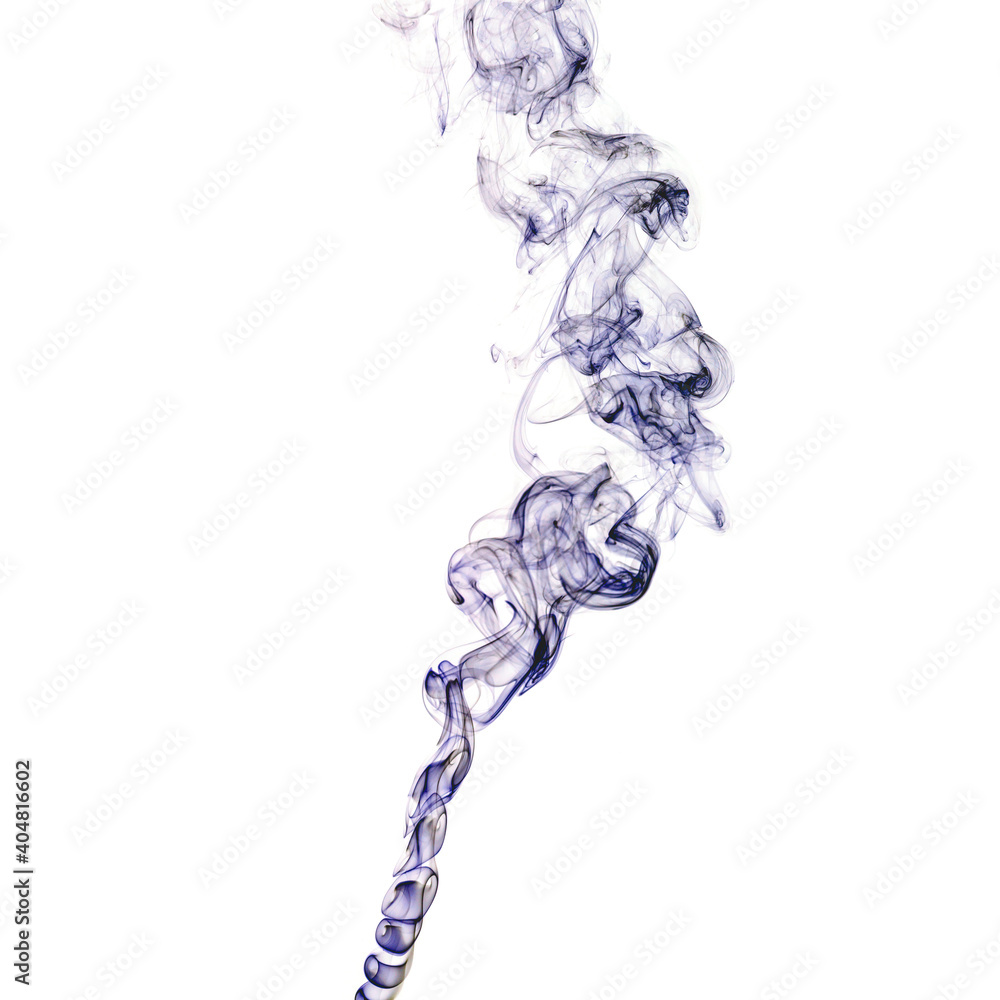 Figuras aleatorias, espirales y olas de humo de colores sobre fondo ...