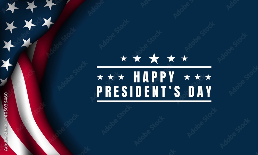 President's Day Background Design. Vector Illustration. Stock Vector ...