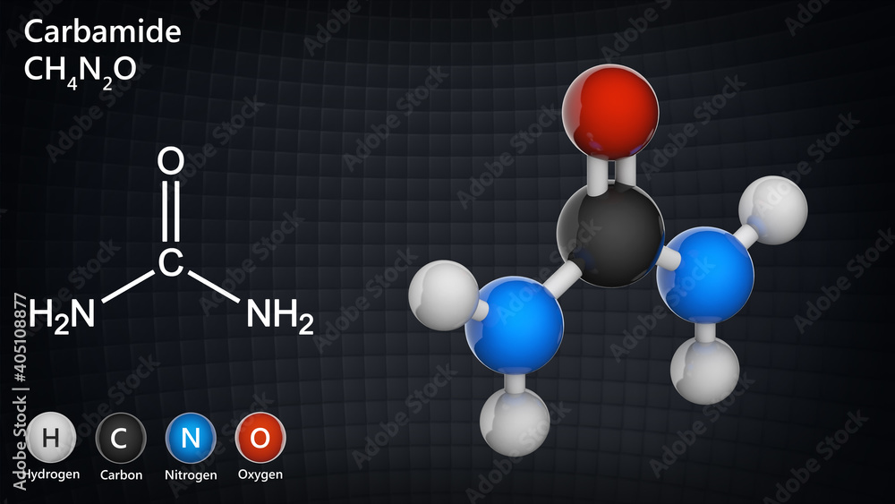 Urea, also known as carbamide, is an organic compound with the chemical ...