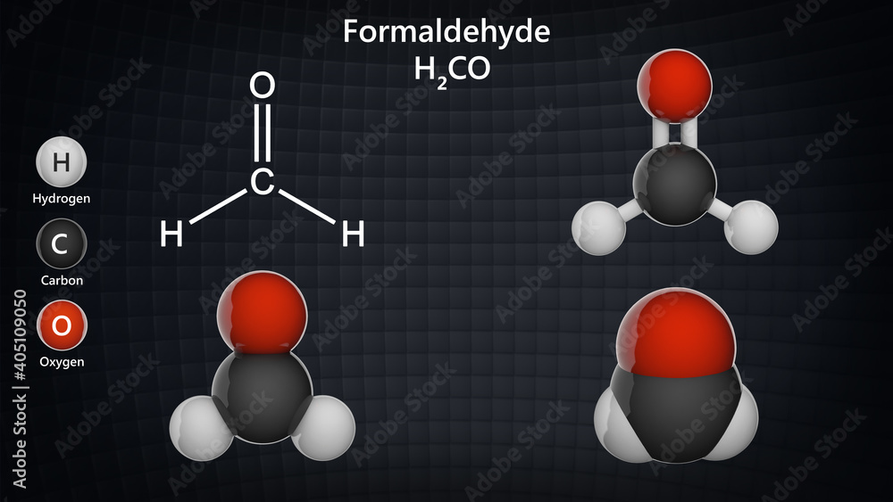 Formaldehyde is a naturally occurring organic compound with the formula ...