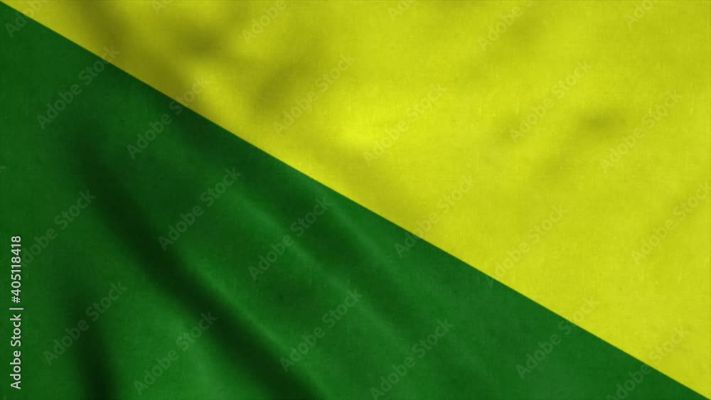 Las Marias flag, city of Puerto Rico, waving in wind. Realistic flag ...