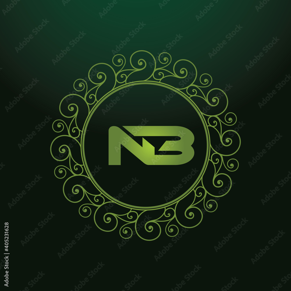 Professional Innovative Initial NB logo and BN logo. Letter BN NB ...