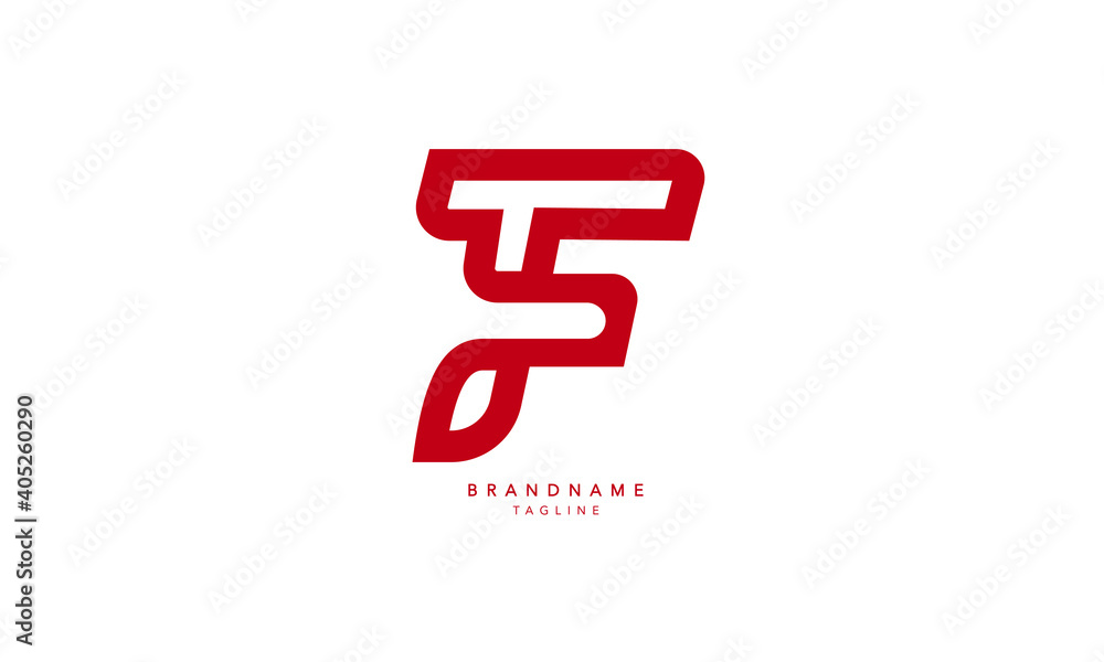 Alphabet letters Initials Monogram logo FT, TF, F and T Stock Vector ...