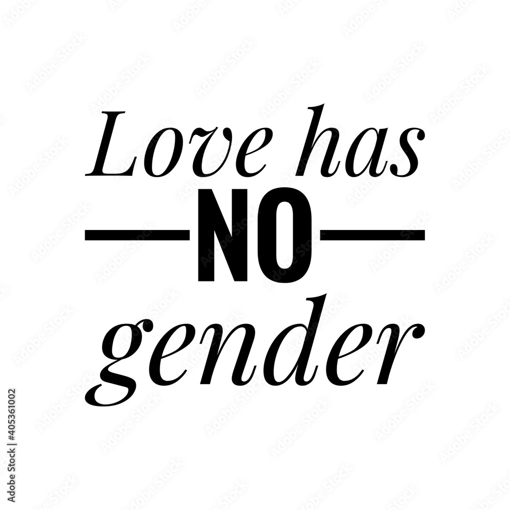 Love Has No Gender