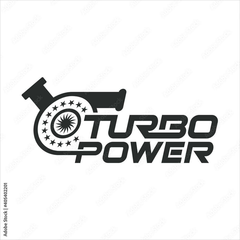 turbo power icon, icon for auto service, auto shop. Stock Vector ...