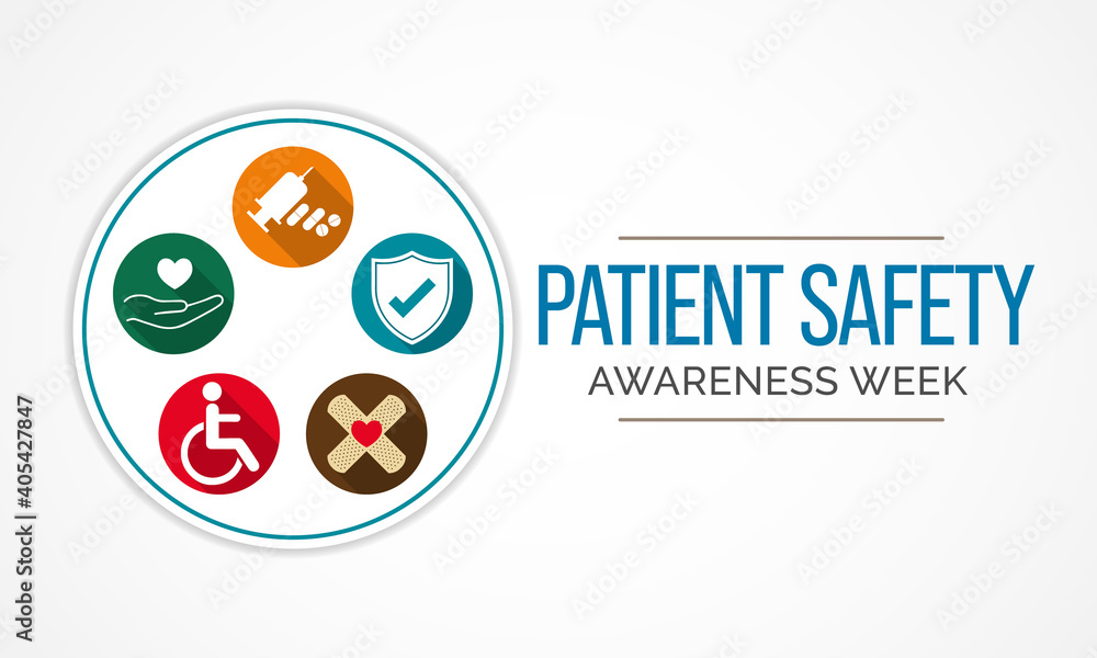 Vector illustration on the theme of Patient Safety awareness week ...