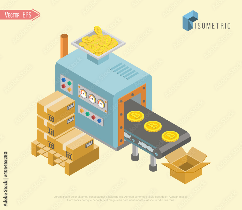 Processing coins. Manufacturer. Coins processor and packer. Processing ...