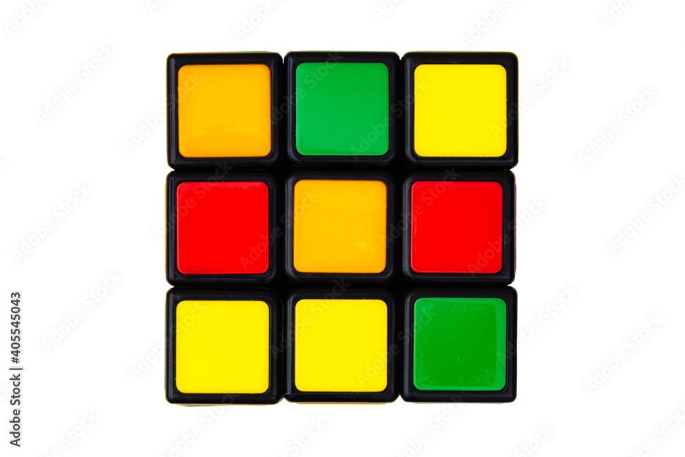 Saint-Petersburg, Russia - January 28, 2020 : Rubik's cube, rubik's ...