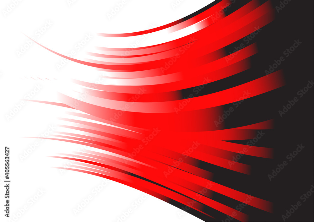 Vector : Abstract red stripes on white background Stock Vector | Adobe ...