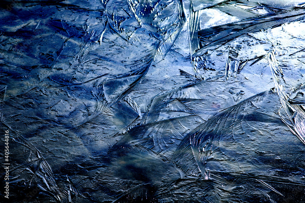 dark blue abstract ice texture background Stock Photo | Adobe Stock