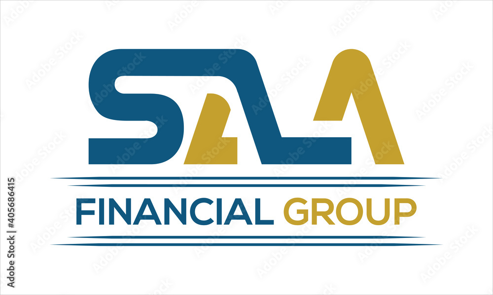 Financial Group exclusive logo design Stock Vector | Adobe Stock