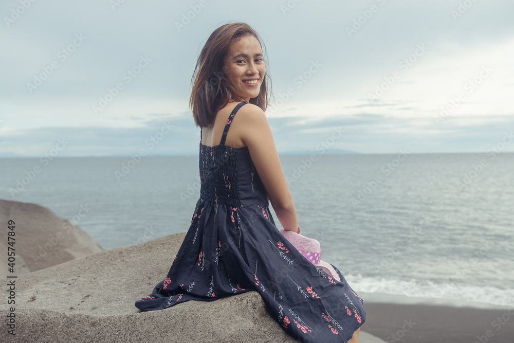 Beach photoshoot with a beautiful balines girl on the beach "Pantai ...